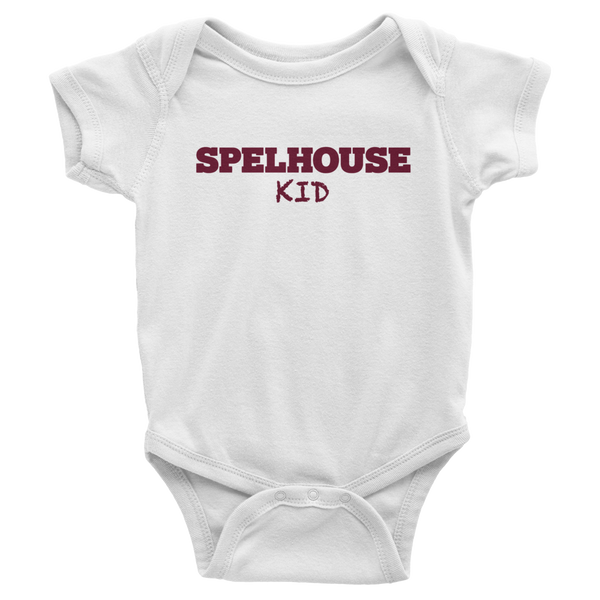 Spelhouse Kid in Maroon and White – SoapboxStyle
